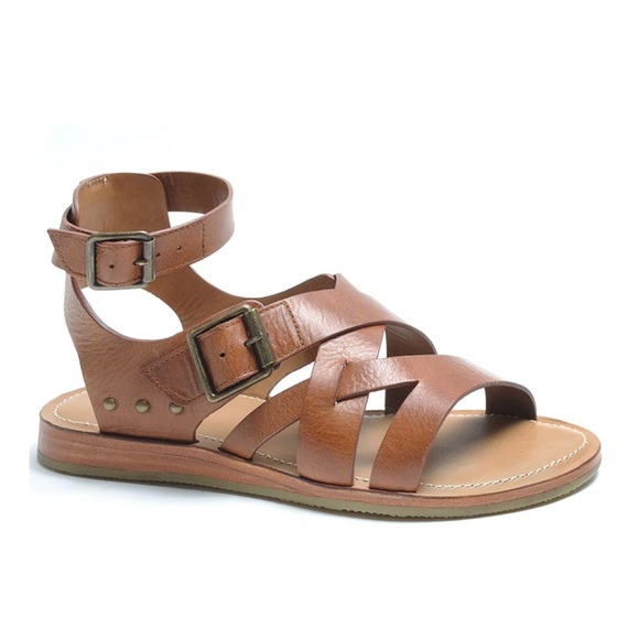 Trask | Shoes | Trask Roxanne Sandals Brown Tan Leather | Poshmark